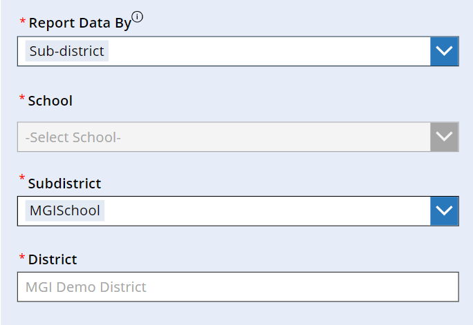 Generate a new report - MHS Help Center